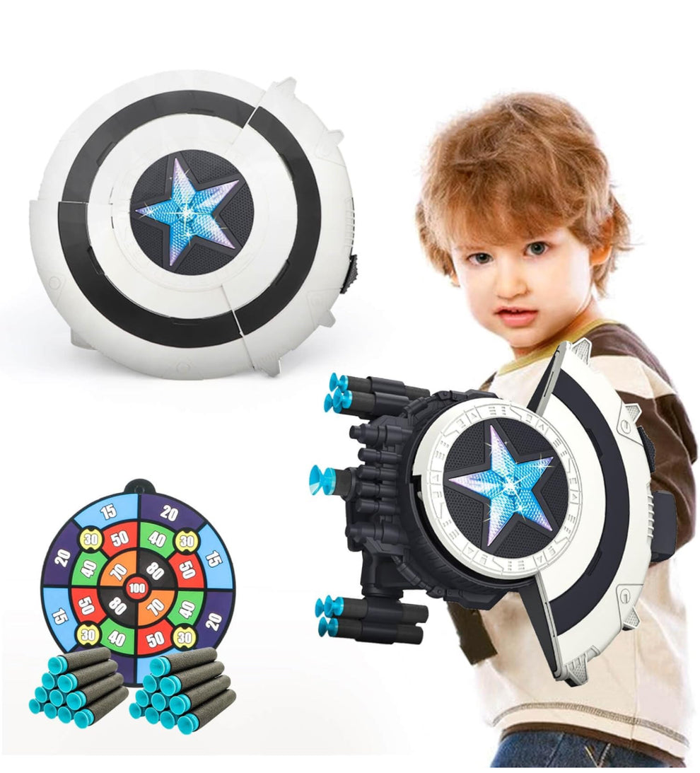 Captain America Shield Gun Toy – Little Things Kids Store